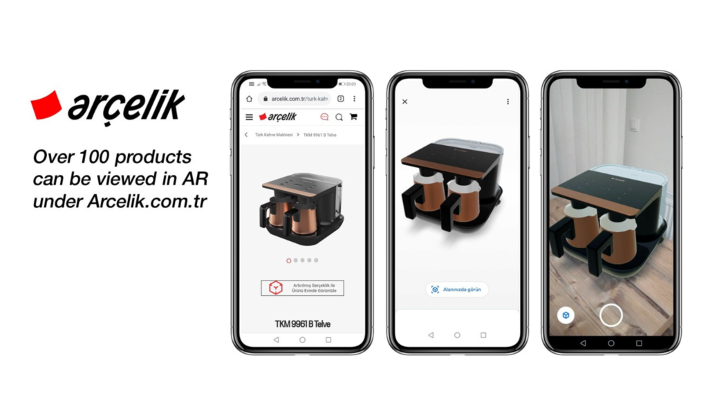 Arçelik Boosts Engagement by %291 with Augmented Reality - Holonext